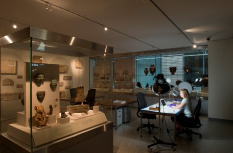 Gilman Hall Viewall Freestanding Case | Helmut Guenschel, Inc.